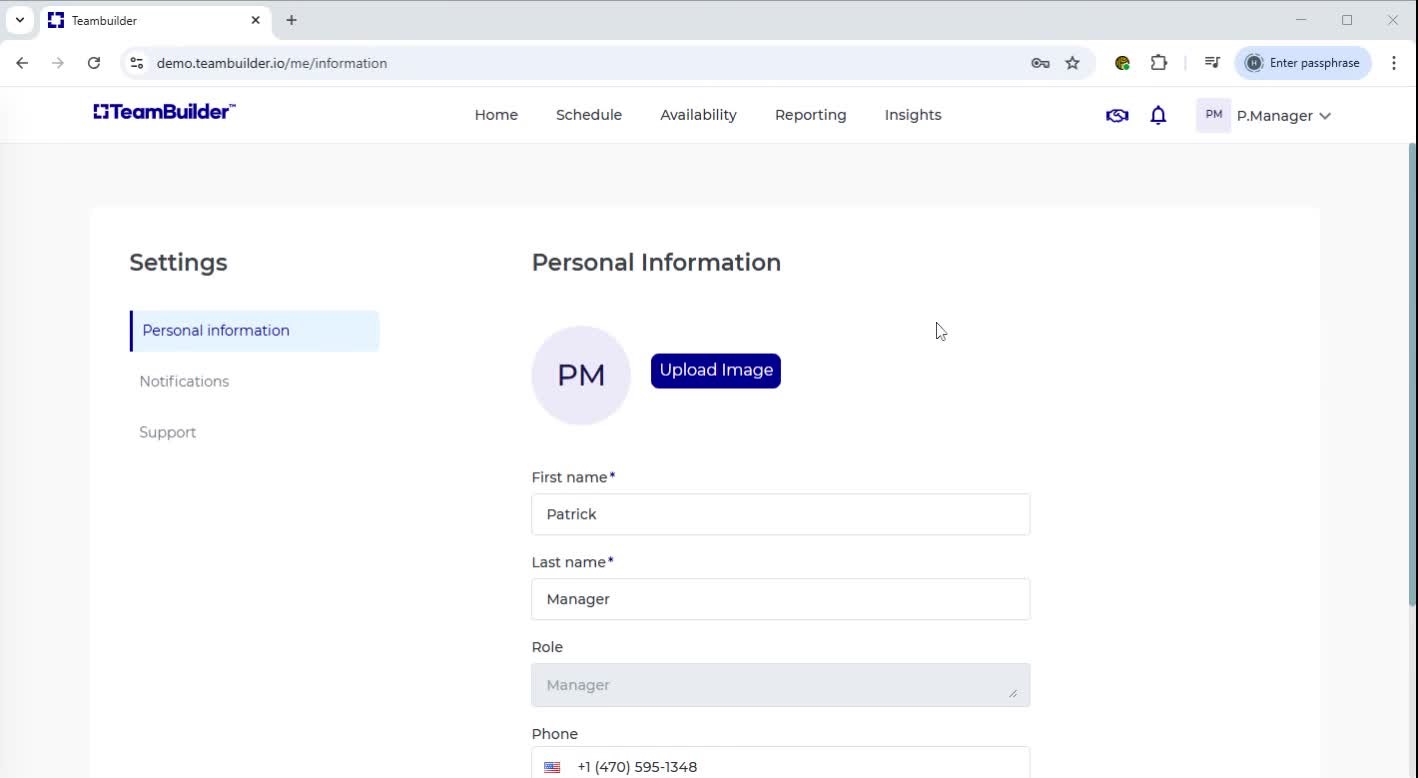 Logging into TeamBuilder – TeamBuilder